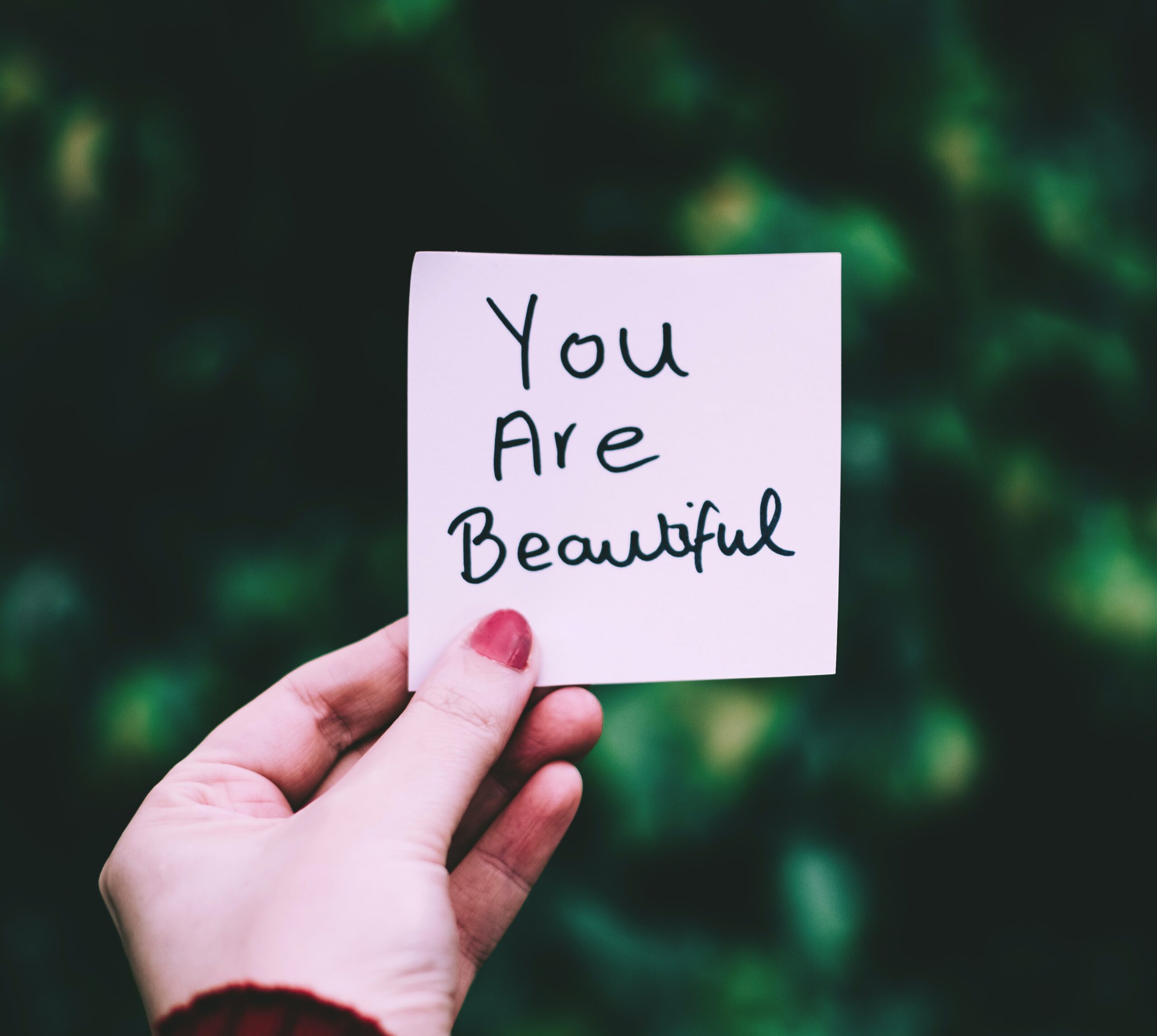 Affirmation: I am a beautiful person. - Life Coach